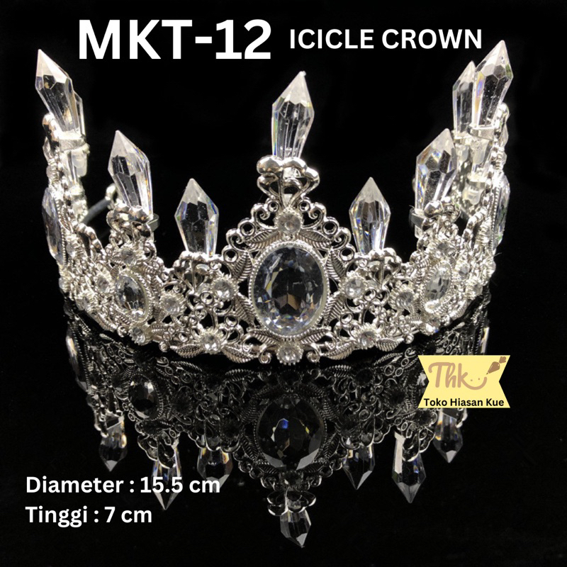 Jual MKT - Hiasan Kue Cake Topper Mahkota Crown | Shopee Indonesia