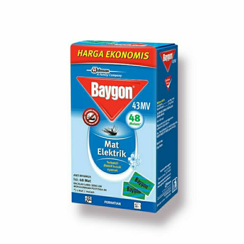 Jual Baygon Mat Elektrik Refill 48's | Shopee Indonesia