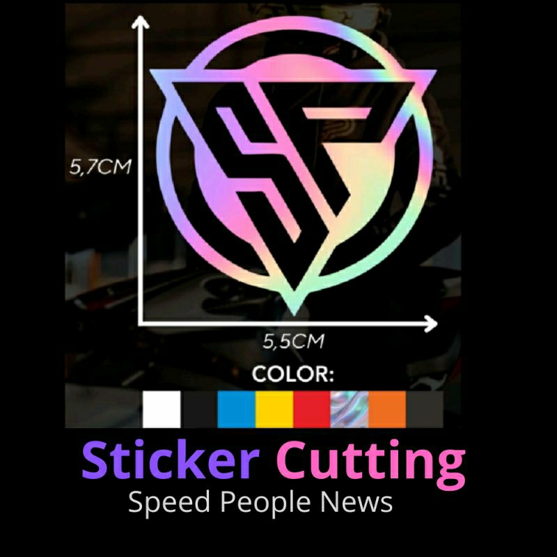 Jual STIKER SPEED PEOPLE BULAT STICKER CUTTING VIRAL SP BULAT | Shopee ...