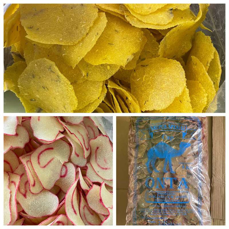 Jual PALING MURAH!! Kerupuk Terasi, Samiler, Sadariyah Mentah 250gr ...