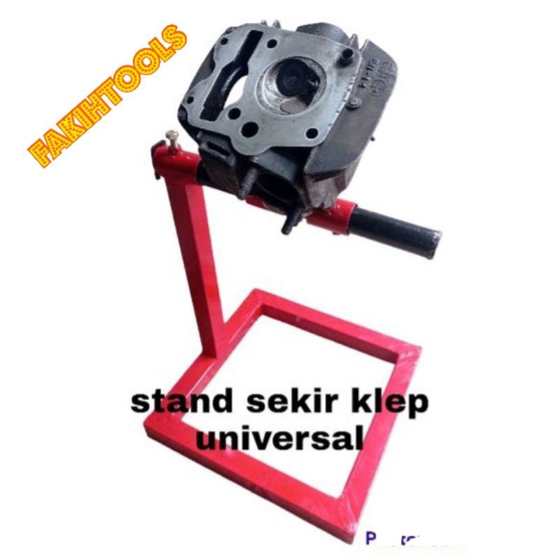 Jual STAND SKIR KLEP motor universal alat dudukan skir klep | Shopee ...