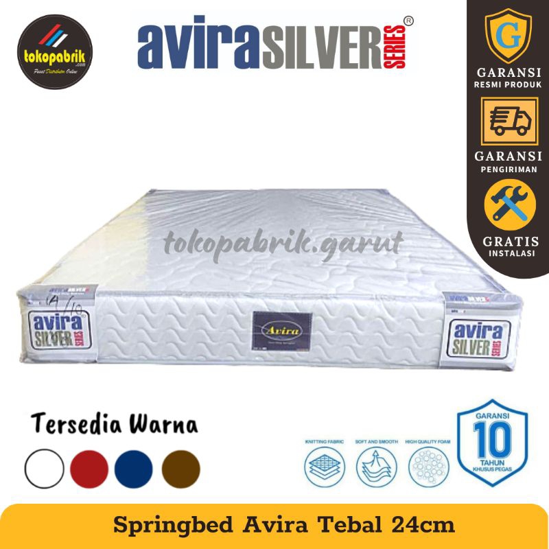 Jual PROMO!! Kasur Springbed Tebal 24cm - Matras Spring Bed Avira ...
