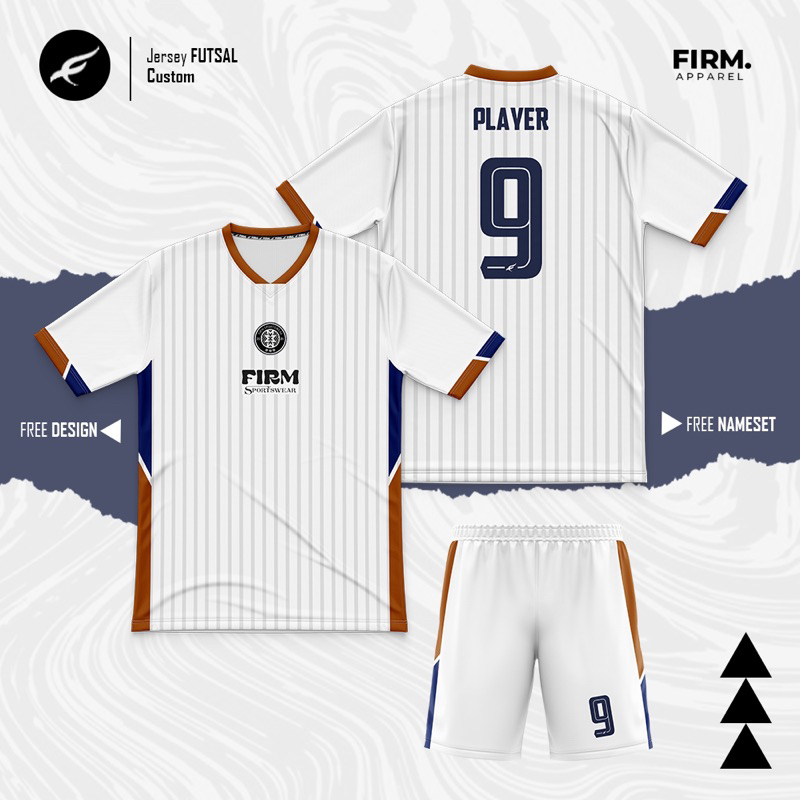 Jual FIRM APPAREL - Jersey sepak bola dan futsal dryfit bebas custom ...