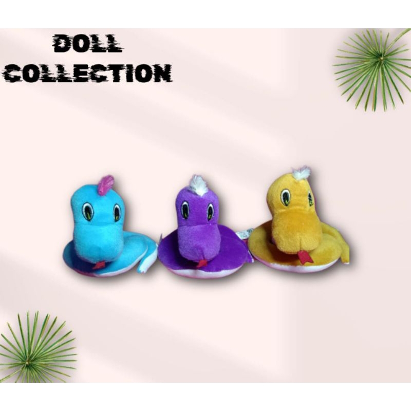 Jual Boneka Ular Kobra Lucu Boneka Kecil Panjang 15cm Bahan Halus ...