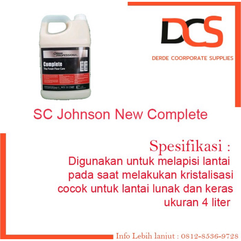 Jual SC Johnson New Complete - Floor Finished | Shopee Indonesia