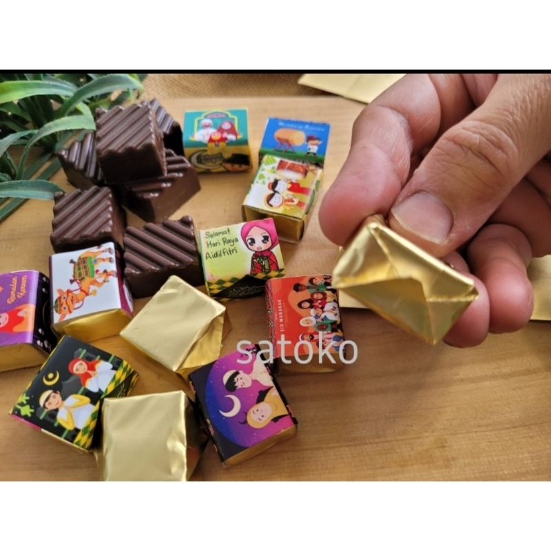 Jual Aluminium foil kertas khusus utk coklat (alufoil paper) uk 5x9 ...