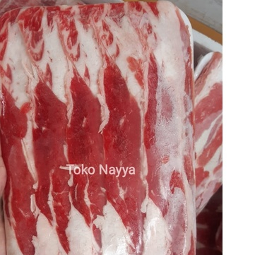 Jual Daging Beef Slice Shortplate Slice Tipis Yohinoya US 500 gr ...