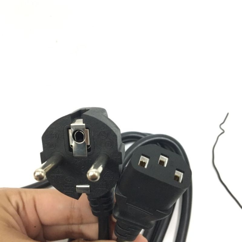 Jual Kabel Power Cpu tebal 1,8m/kabel power pc 1,8m ib/power pc copper ...