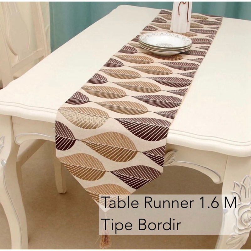 Jual Table Runner Ukuran Medium & Large | Table Runner Motif Aesthetic ...