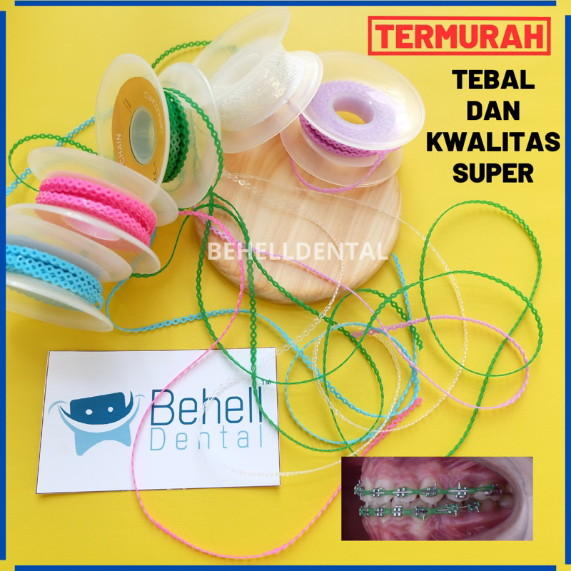 Jual TEBAL KUAT KARET BEHEL POWER CHAIN 50CM ATAU 1/2 METER PREMIUM ...