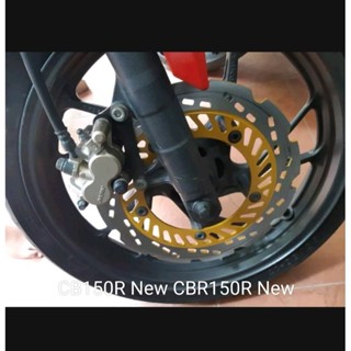 Jual Piringan Disc Cakram Depan 276mm Variasi Gold/Motor CB150R New LED K45/CBR 150R/CB 150R/CBR ...