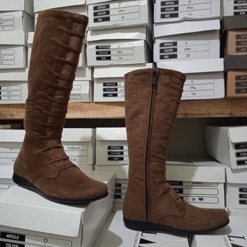 Jual Sepatu Boot Wanita-Sepatu Boots Tinggi | Shopee Indonesia