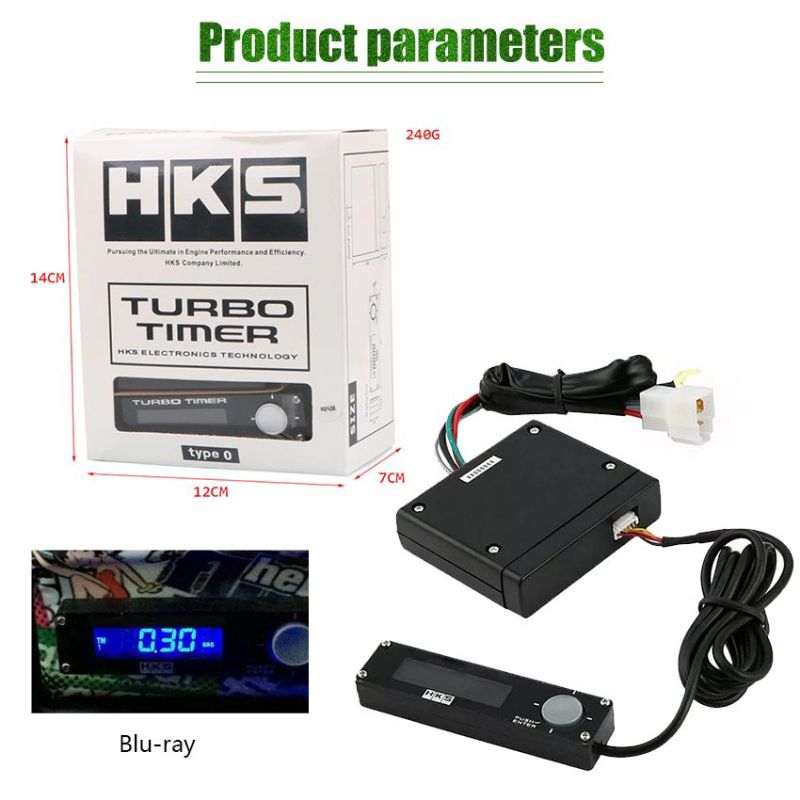 Jual Turbo Timer Mobil HKS Type 0 - Turbo Timer Universal | Shopee ...
