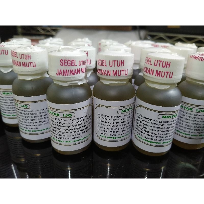 Jual Minyak Ijo/minyak hijau/minyak sejuta manfaat/Halal | Shopee Indonesia