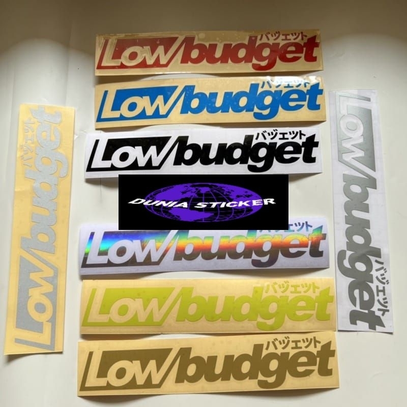 Jual Stiker Low Budget Sticker Cutting Stiker Viral Motor Murah Anti ...