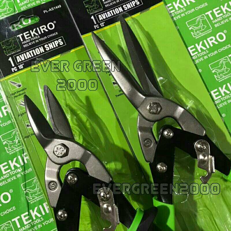 Jual TEKIRO Gunting Baja Ringan 12" in EXTRA LONG / 10" in STANDART ...