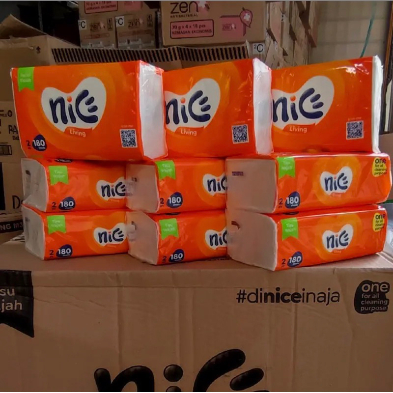 Jual TISU NICE 360s Nice 180 sheets | Shopee Indonesia