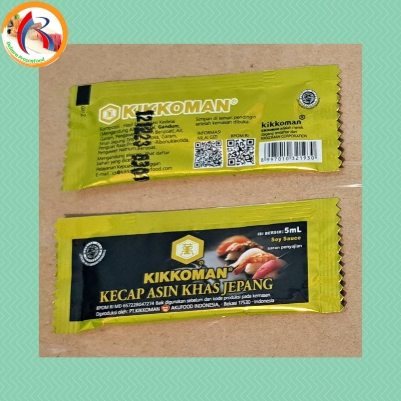 Jual Kikkomam Kecap Asin 1 Sachet 5ml HALAL || Kecap Asin Jepang ...