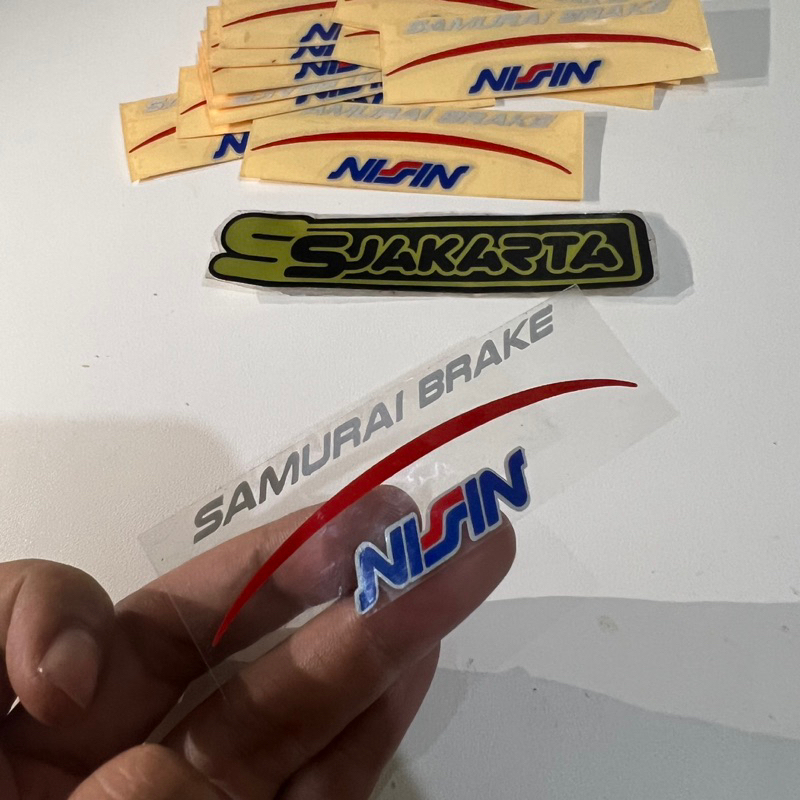 Jual STICKER STIKER NISSIN SAMURAI CUTTING | Shopee Indonesia