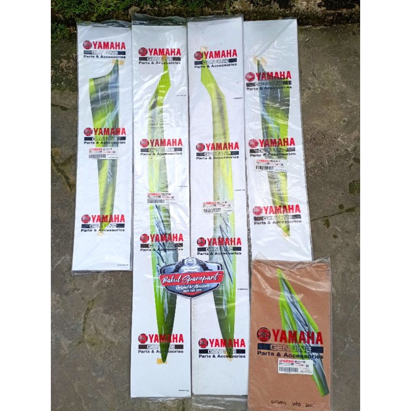 Jual Striping Stiker Sticker Lis list Graphic Mio Smile 2009 Hijau ...