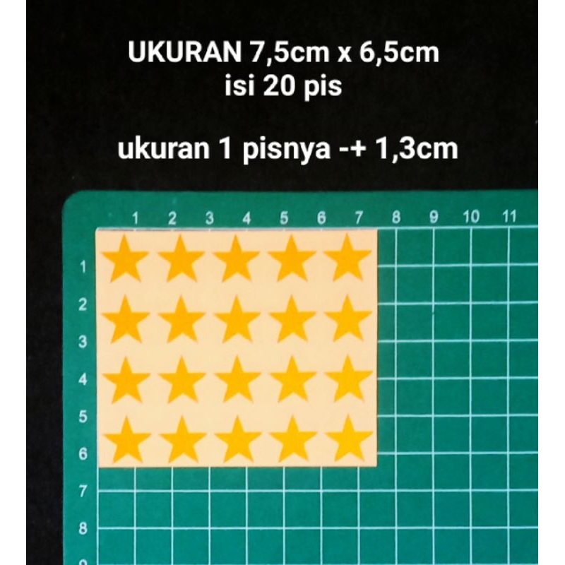 Jual stiker sticker bintang sticker star cutting | Shopee Indonesia