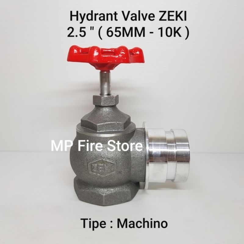 Jual FIRE HYDRANT VALVE PEMADAM ZEKI 2.5 " 65 MM 10K KRAN LANDING ...
