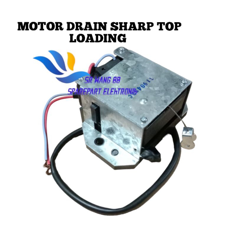Jual Motor drain mesin cuci Sharp 1 tabung XPQ-6 AC-220v | Shopee Indonesia