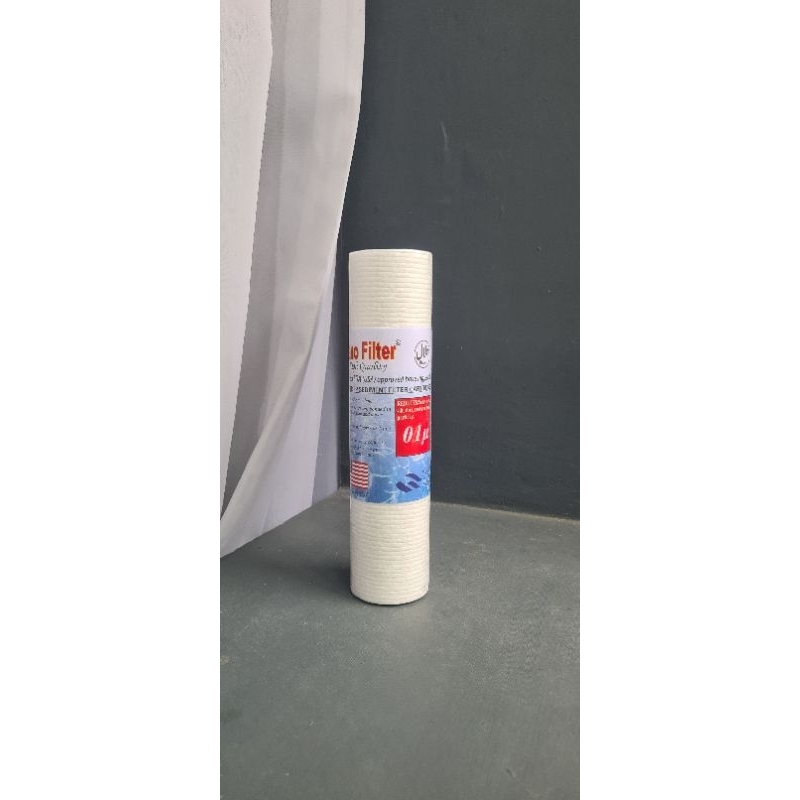 Jual Nano Filter Air 10" Ukuran 0,1 micron | Shopee Indonesia