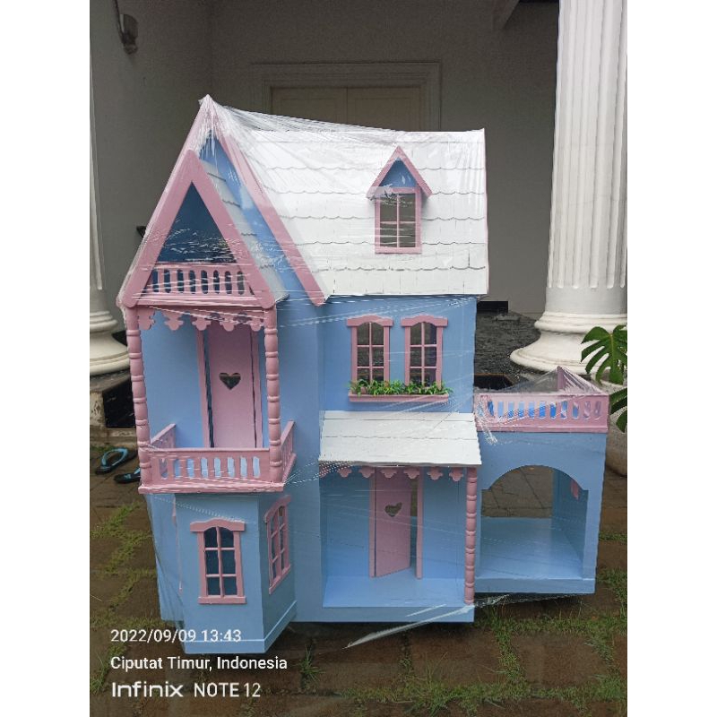 Jual Rumah Barbie 3 lantai Pre-order, include kolam renang, lift dan ...