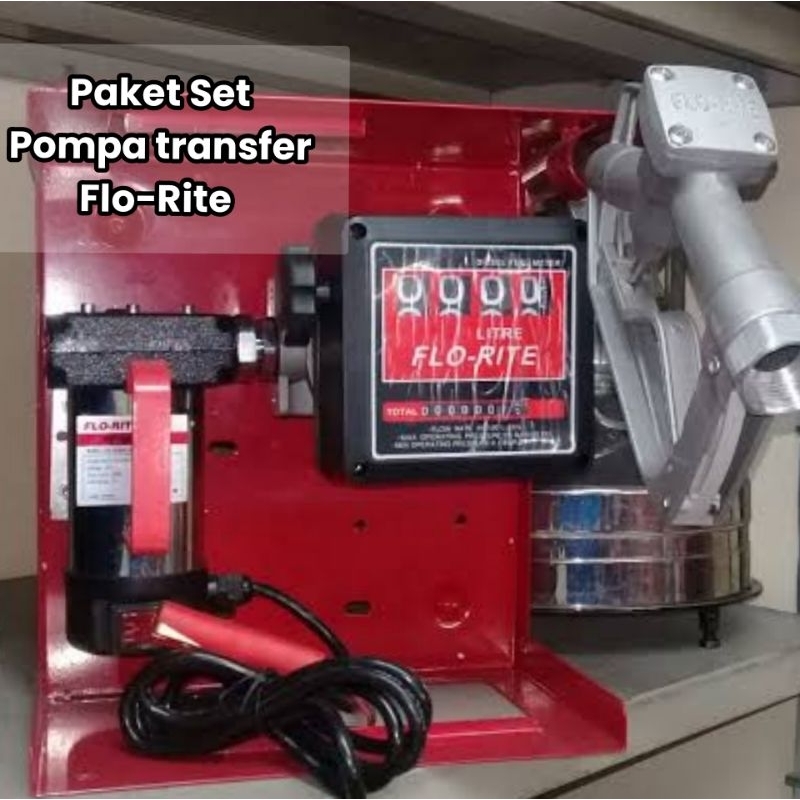 Jual FUEL TRANSFER PUMP FLO RITE FLOW METER SOLAR | Shopee Indonesia