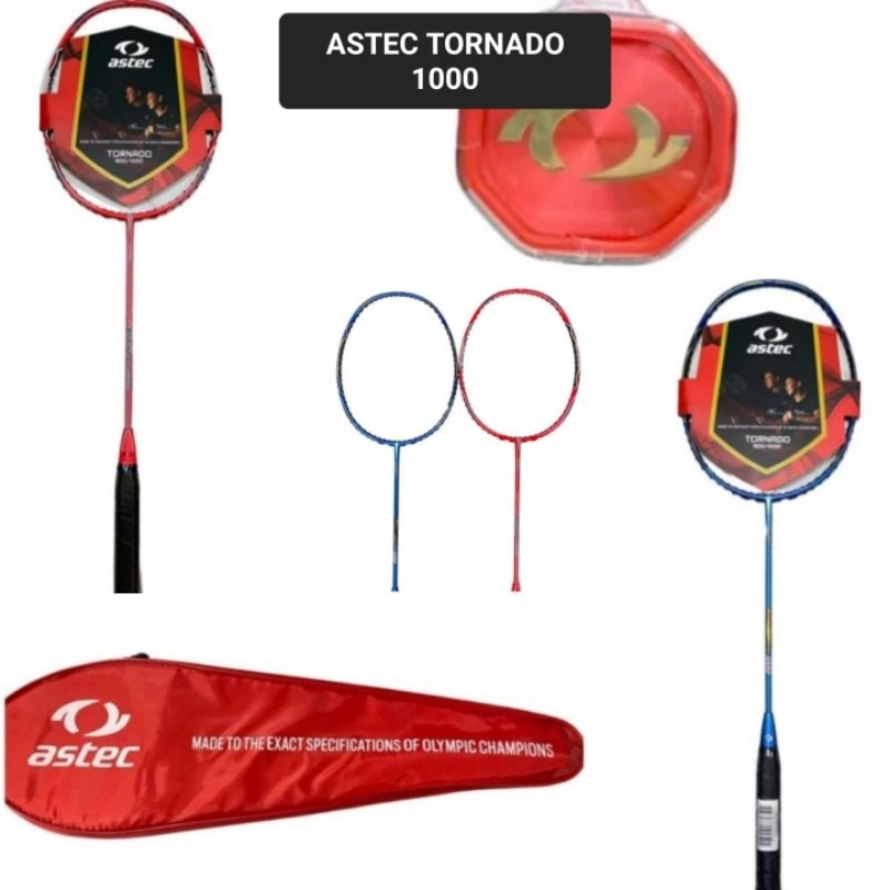 Jual Raket Badminton Astec Tornado 1000 Original 100% | Shopee Indonesia
