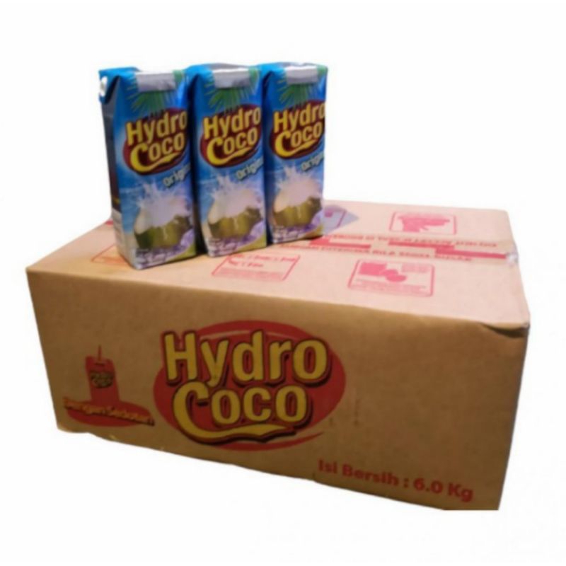 Jual Hydro Coco 250ml 1 Dus Isi 24pcs / Minuman Hydro Coco 250ml ...