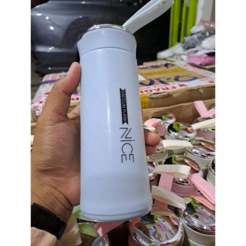 Jual TERMURAH!!! BOTOL MINUM KACA NICE /TUMBLR BOTOL BOTOL KACA 400ML ...