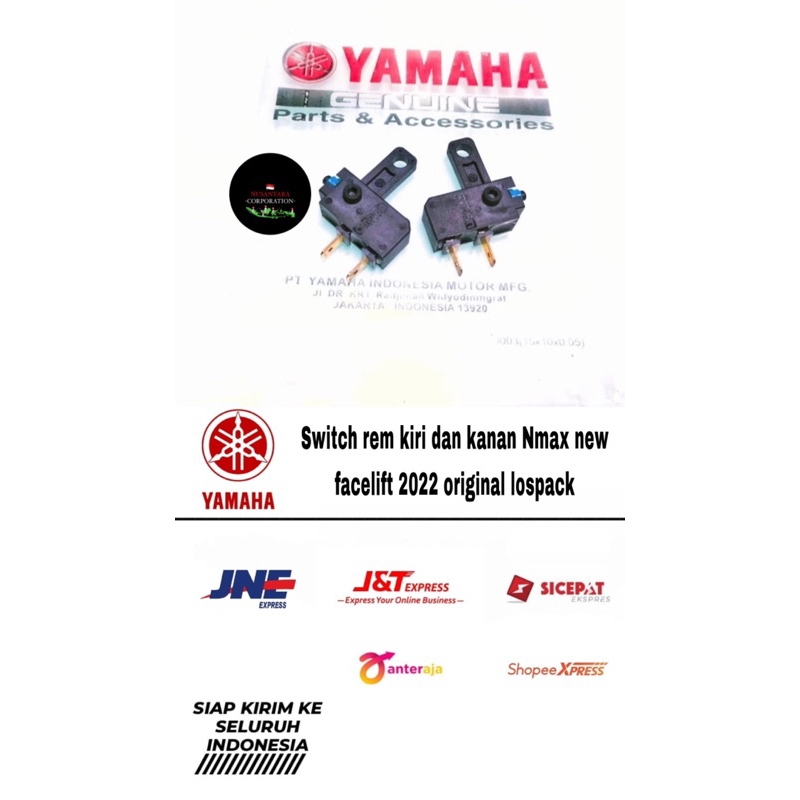 Jual Switch rem kiri dan kanan Nmax new facelift 2022 original | Shopee ...