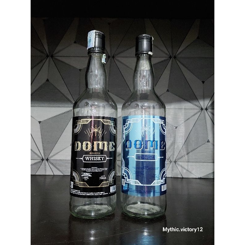 Jual Botol bekas miras Dome Whisky 700 ml | Shopee Indonesia