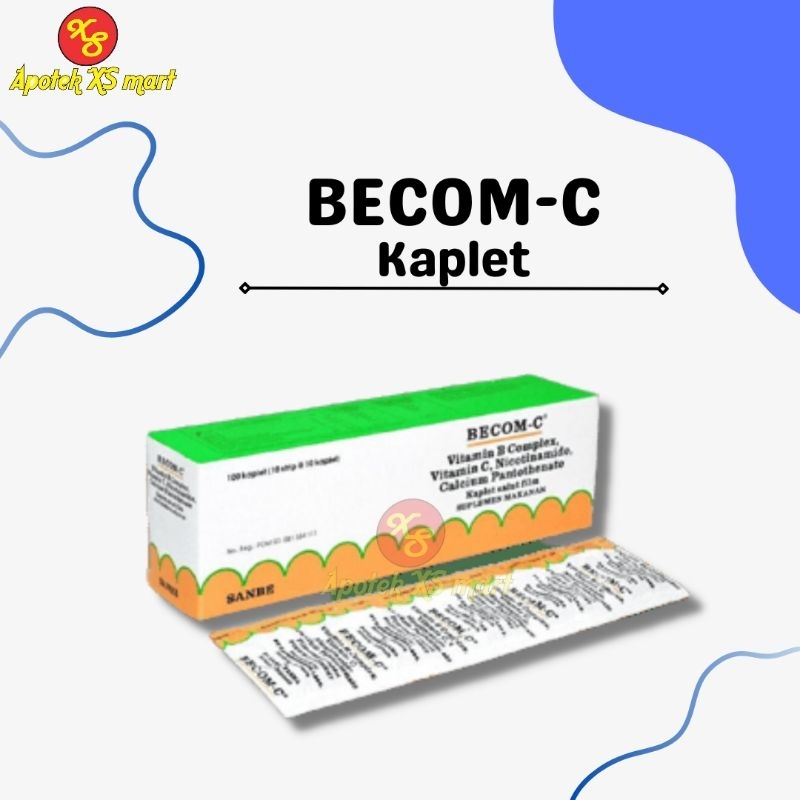 Jual BECOM C - MULTIVITAMIN MEMELIHARA DAYA TAHAN TUBUH | Shopee Indonesia