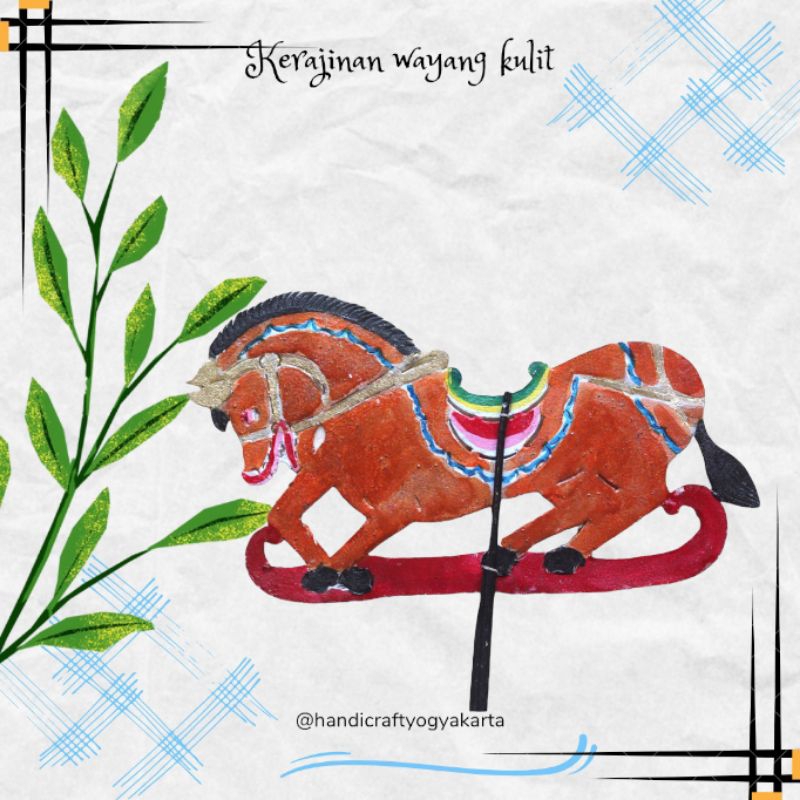 Jual Wayang Kulit Kuda / Jaran 30 cm | Shopee Indonesia