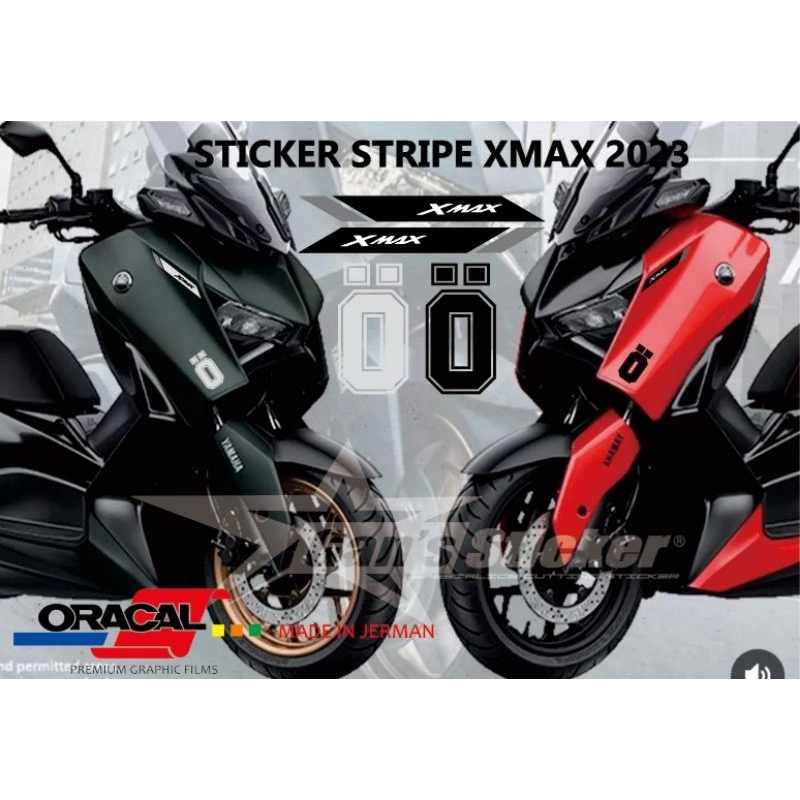 Jual sticker stripe YAMAHA XMAX 2023 | Shopee Indonesia