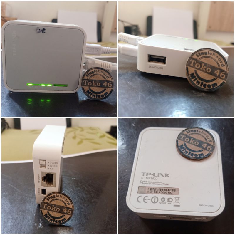 Jual Tp-link TL-MR3020 TLMR3020 TL MR 3020 Portable Modem 3G-4G ...