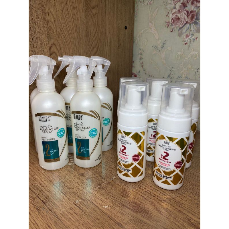 Jual Inaura neutrizer step 2 smooting PH control spray / inaura one ...