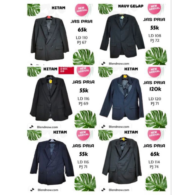 Jual JAS PRIA FORMAL | Shopee Indonesia