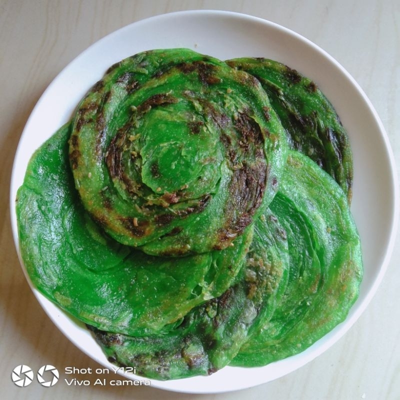 Jual Roti Maryam. Roti Canai. Frozen Food. Varian Pandan | Shopee Indonesia