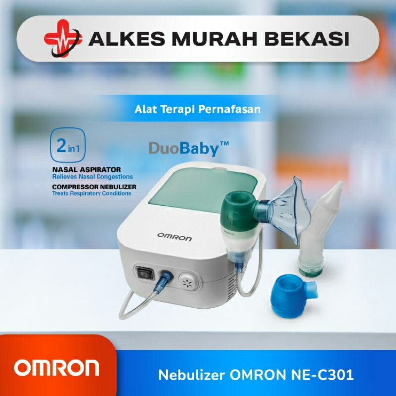 Jual Nebulizer Omron Duo Baby NE-C301 / Nebulizer Omron / Nebu Omron C ...