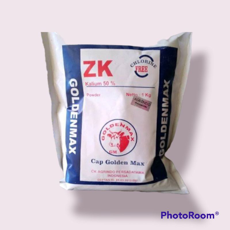 Jual Pupuk ZK Kalium 50% 1 kg Cap Golden Max | Shopee Indonesia
