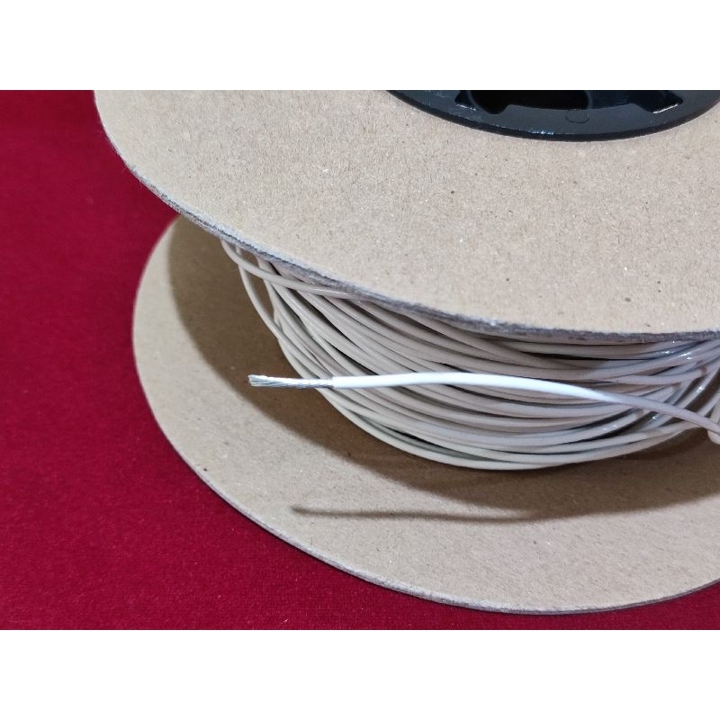 Jual Kabel Teflon Silver Putih 1.5mm | Shopee Indonesia