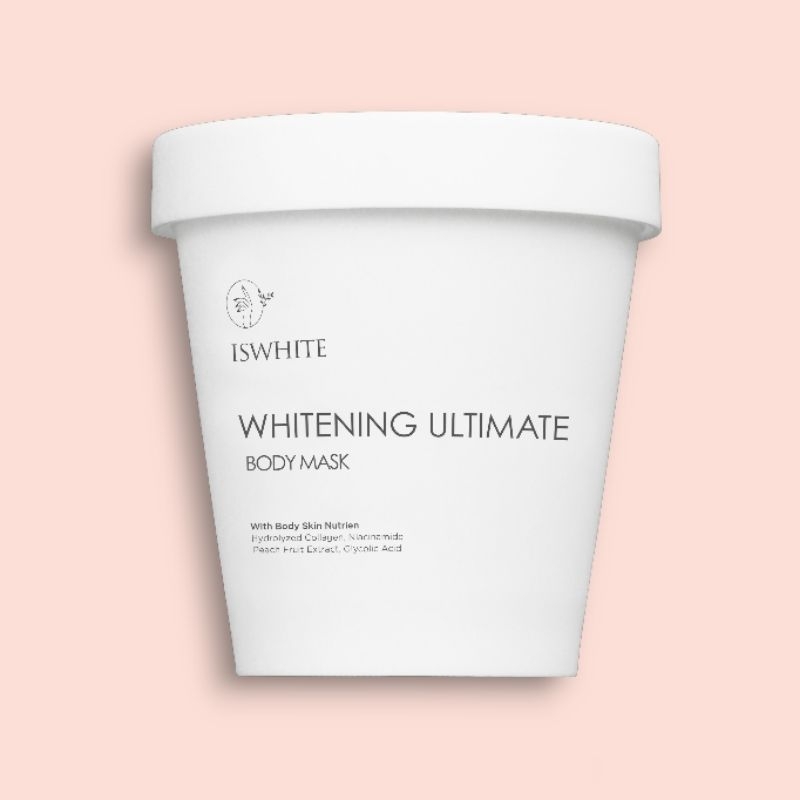 Jual Iswhite Whitening Ultimate Body Mask 200 gr | Shopee Indonesia