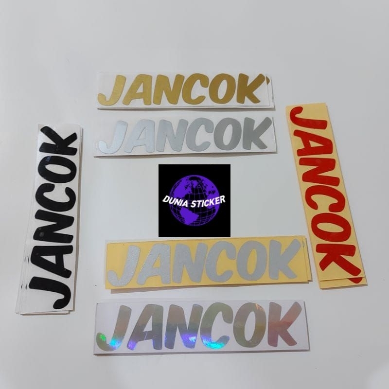 Jual Stiker Jancok Tapi Bohong Sticker Cutting Stiker Viral Motor Murah ...