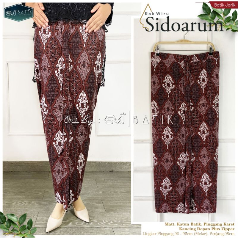 Jual ROK WIRU MOTIF BATIK SOLO BAWAHAN KEBAYA WANITA ROK BATIK INSTAN ...