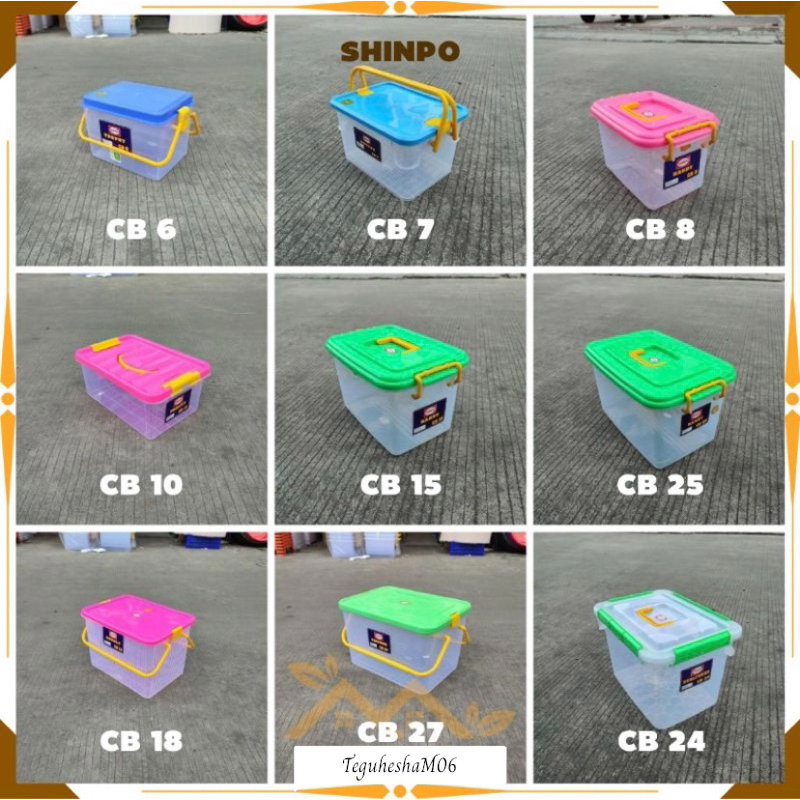 Jual Container Box 6-7-8-10-15-17-18-24-25-27-30-45 Liter SHINPO ...