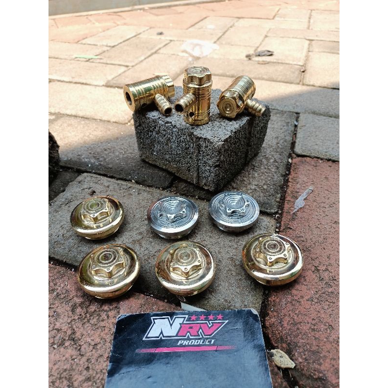 Jual tutup klep cb Kuningan 1 set 2 pc /tutup kelep gl MP TIGER ...